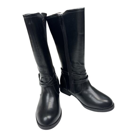 Kelly & Katie | Shoes | Kelly Katie Luann Girls Size Black Mid Calf ...